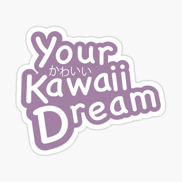 "YKD Logo" Sticker for Sale by yourkawaiidream | Redbubble