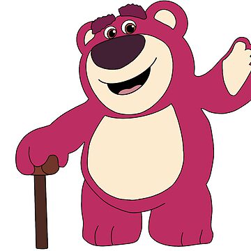 "Lotso" Sticker for Sale by HundredAcreWood | Redbubble