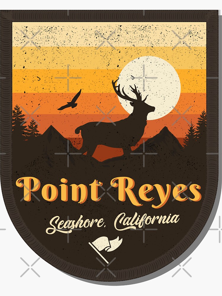 " Point Reyes national seashore deer tracker California" Sticker for ...