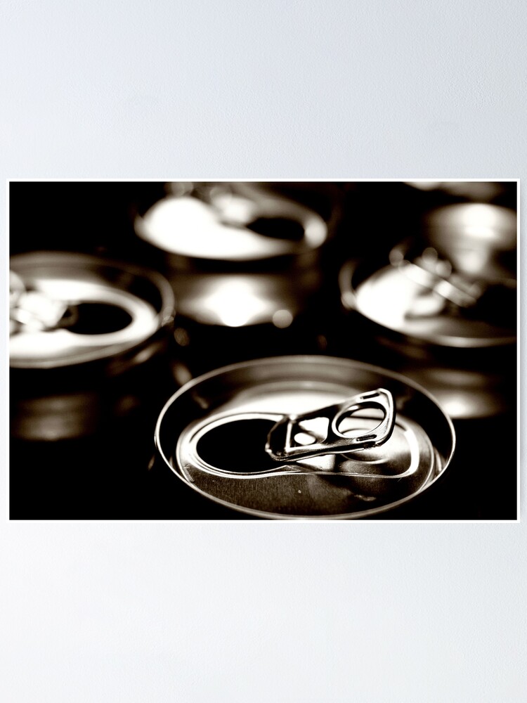 "beer cans" Poster by angusbeare | Redbubble