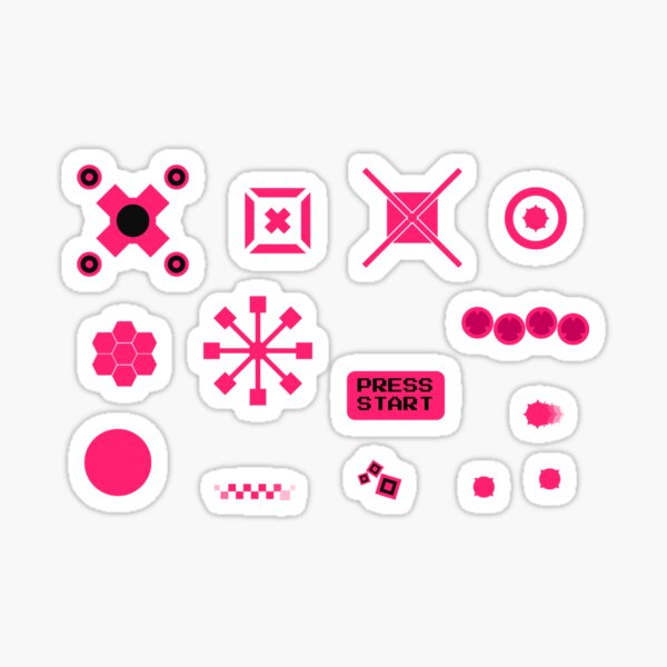 "Jsab Beyond Press Start Sticker Pack" Sticker for Sale by TQS-Merch ...