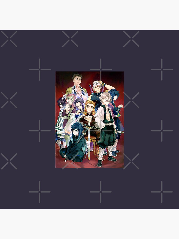 "Strong The Will To Rise Pillars Demon Slayer Gift For Fan" Pin for ...