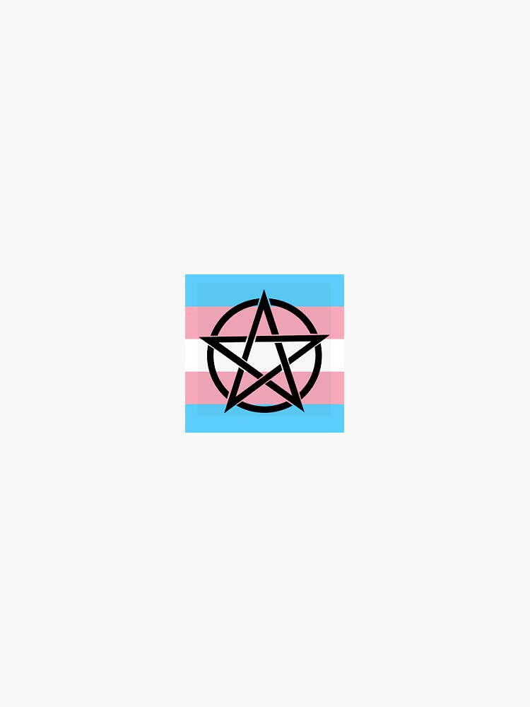 "Trans Witch/Pagan" Sticker for Sale by safiyabegone | Redbubble