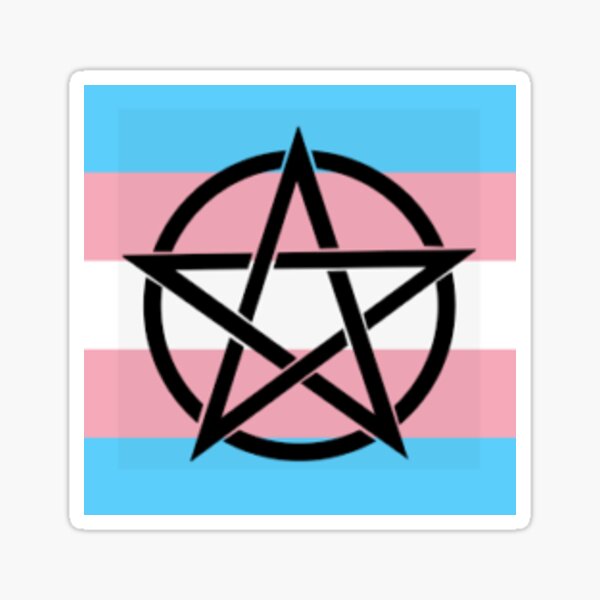 "Trans Witch/Pagan" Sticker for Sale by safiyabegone | Redbubble