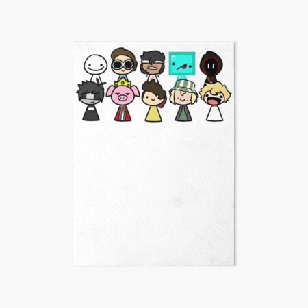 "Mcyt memes art" Art Board Print by Jason4550 | Redbubble