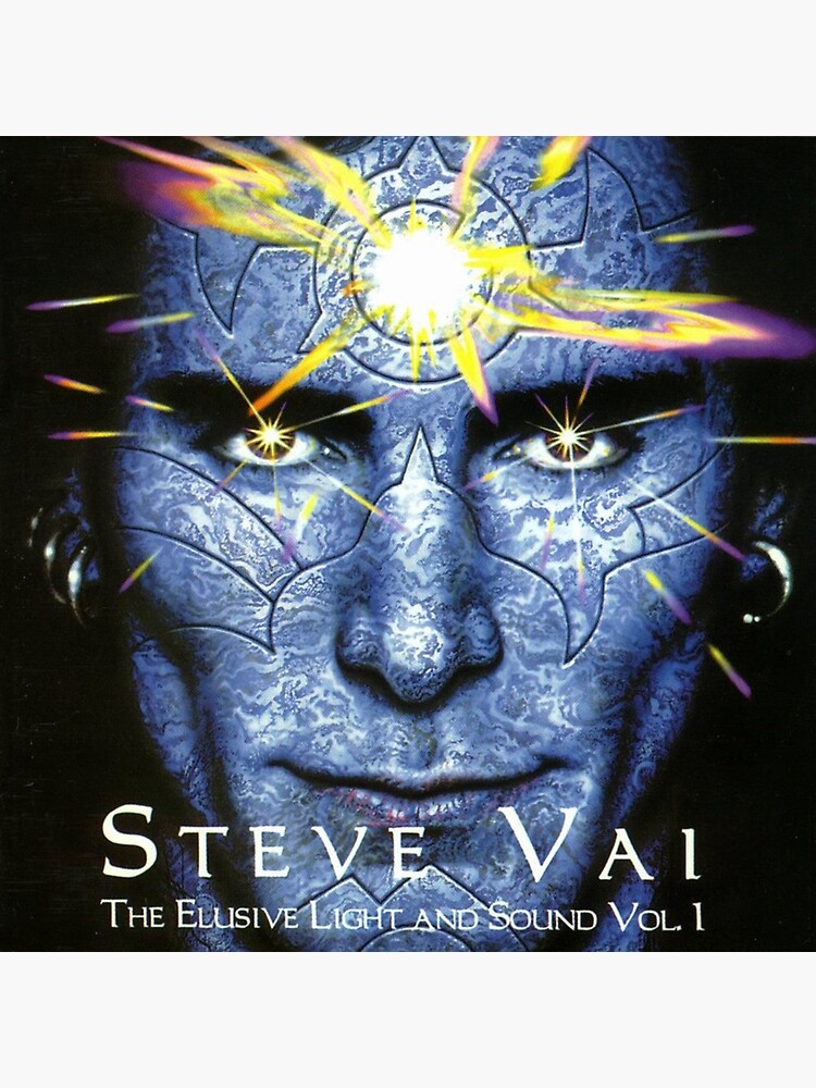 "Steve Vai the elusive light and sound volume" Art Print for Sale by ...