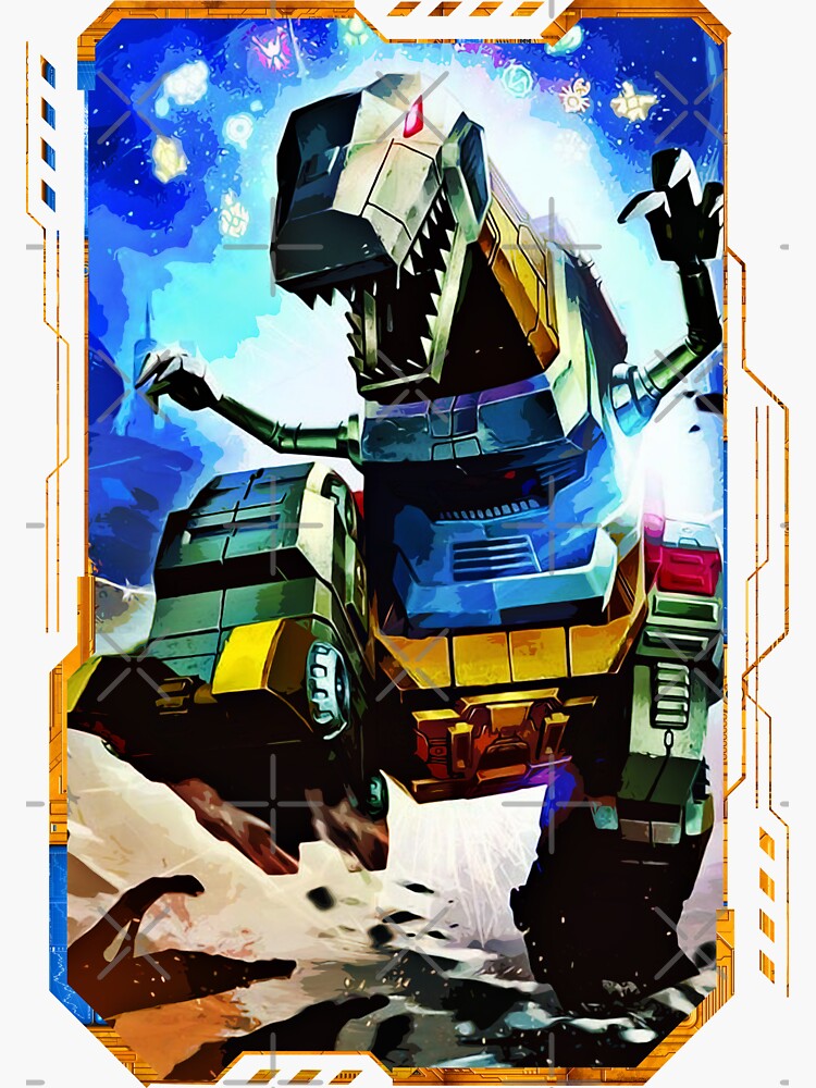 "Grimlock" Sticker for Sale by posterrifiq | Redbubble