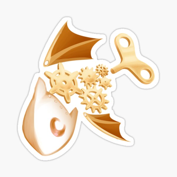 "Steampunk Clockwork Fish" Sticker for Sale by scribubble | Redbubble
