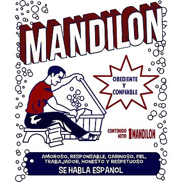 "El Mandilon Funny Mexican Dad Gift" Sticker for Sale by QpeSip8S ...