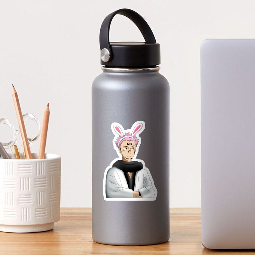 "Sukuna bunny ears" Sticker for Sale by TamashiSensei | Redbubble