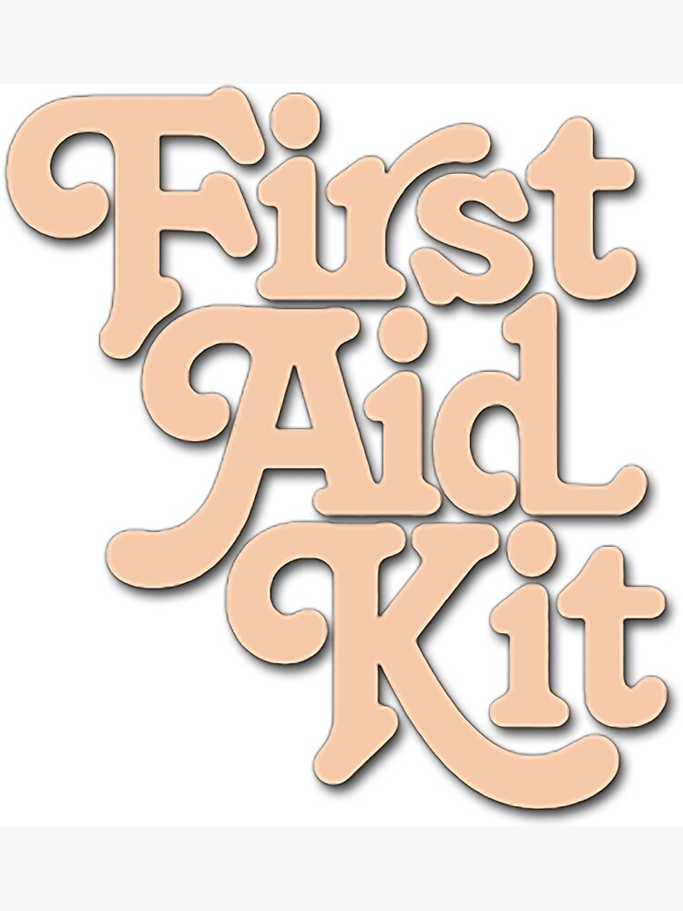 "First Aid Kit" Poster for Sale by wilessan | Redbubble