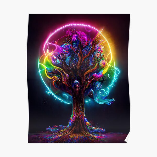 "A Wishing Tree of Life and Dreams" Poster for Sale by AlexandrAIart ...