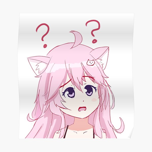 "nyanners" Poster for Sale by cahyo1 | Redbubble