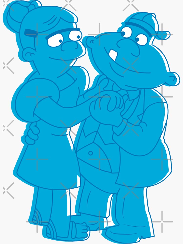 Pegatina «Regalo de cumpleaños Hey Cast Arnold Helga Idol Gift For You ...