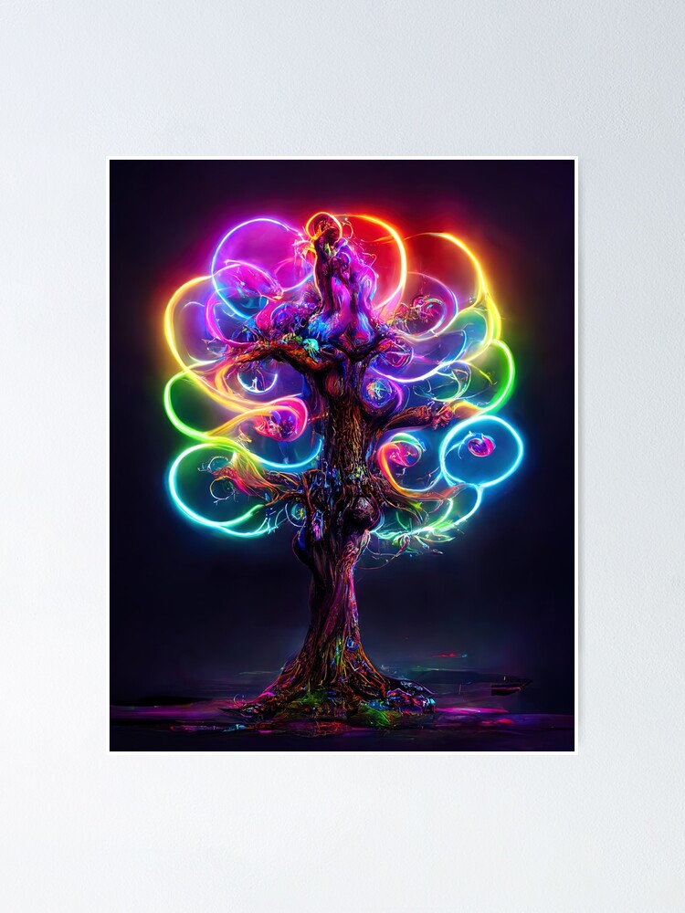 "A Wishing Tree of Life and Dreams" Poster for Sale by AlexandrAIart ...