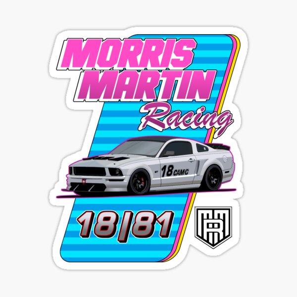 "MMR Retro Logo Rainbow" Sticker for Sale by MMR-Racing | Redbubble