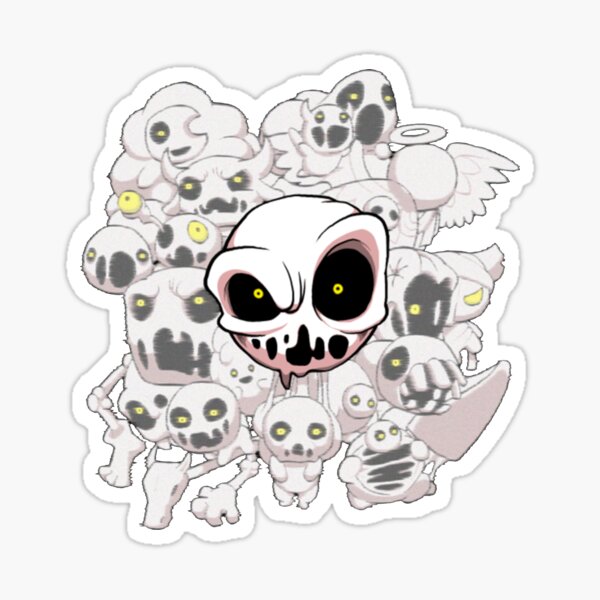 "Binding of isaac" Sticker for Sale by Jessica1043 | Redbubble