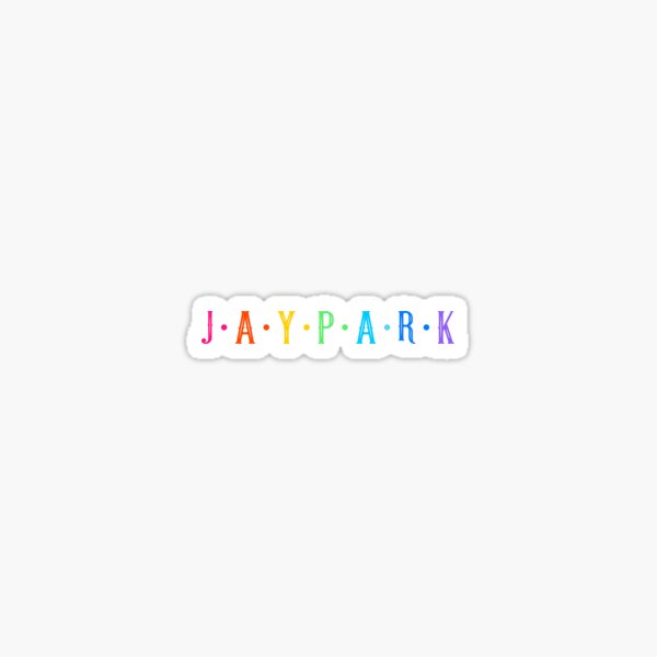 "jay park colorful" Sticker for Sale by arorar | Redbubble