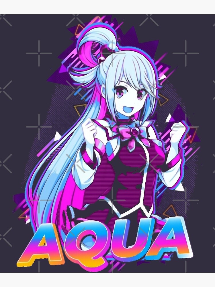 "Day Gift for ANIMERCH AQUA KONOSUBA" Poster for Sale by MartelPoirier ...