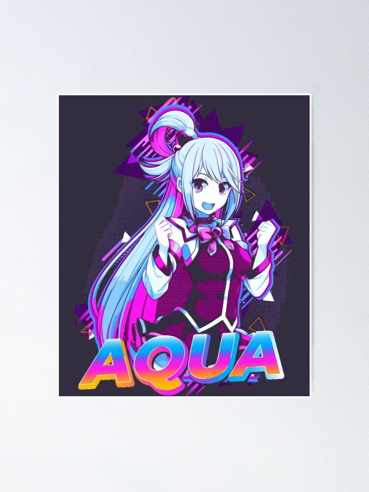"Day Gift for ANIMERCH AQUA KONOSUBA" Poster for Sale by MartelPoirier ...