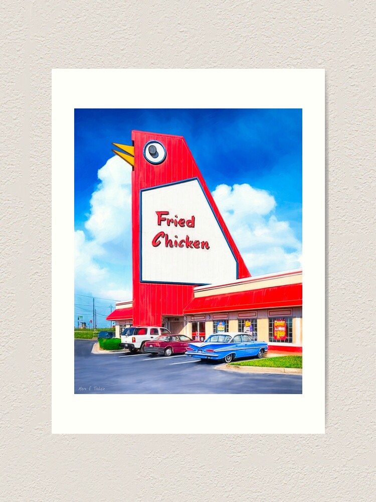 "The Big Chicken - Marietta Georgia Landmark" Art Print for Sale by ...