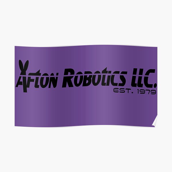 "Afton Robotics Logo" Poster for Sale by ghostwhip | Redbubble