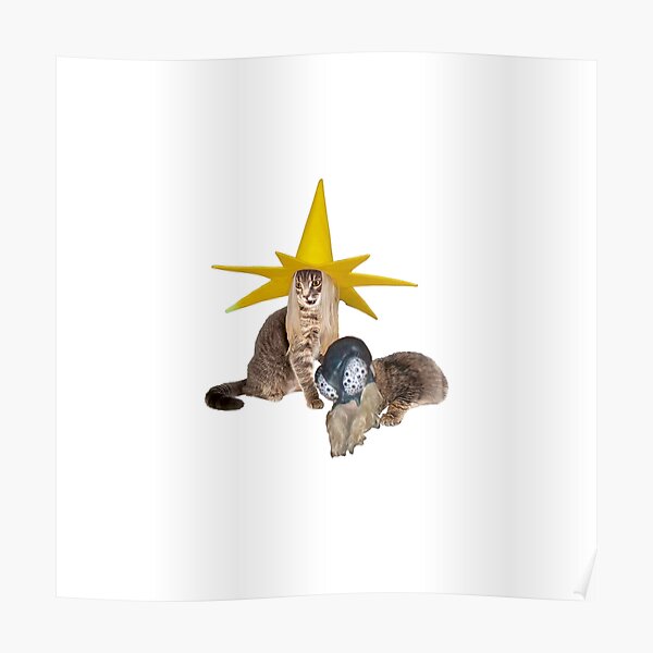 "Gec Hyperpop Cats" Poster for Sale by GetOutMyHouse2 | Redbubble