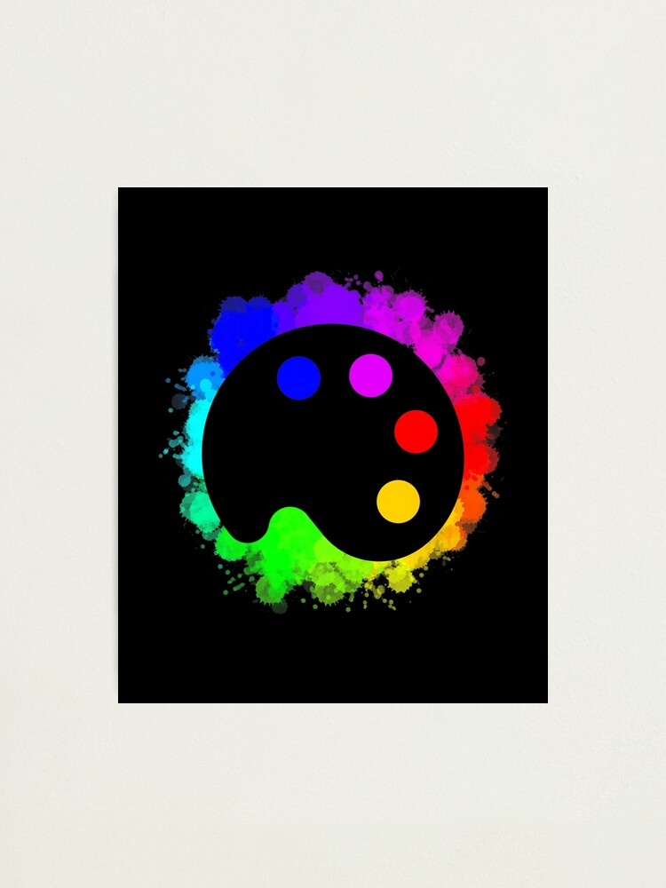 Impression photo « Palette de peinture - Artiste Art Teacher Color ...