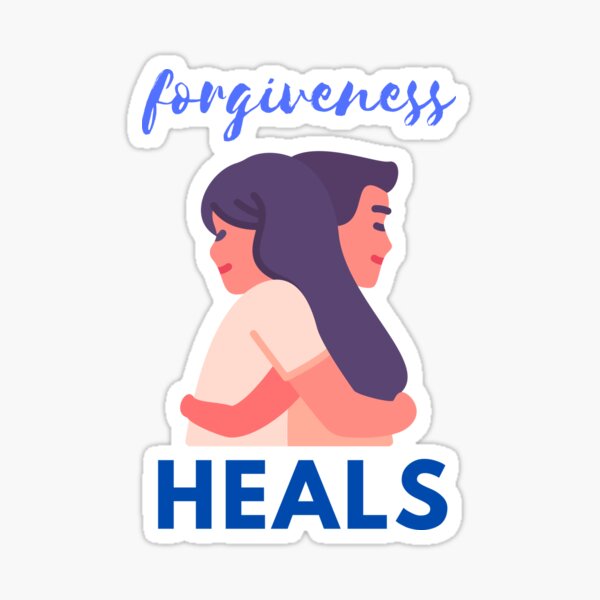 "Forgiveness Heals" Sticker for Sale by IMPowell | Redbubble