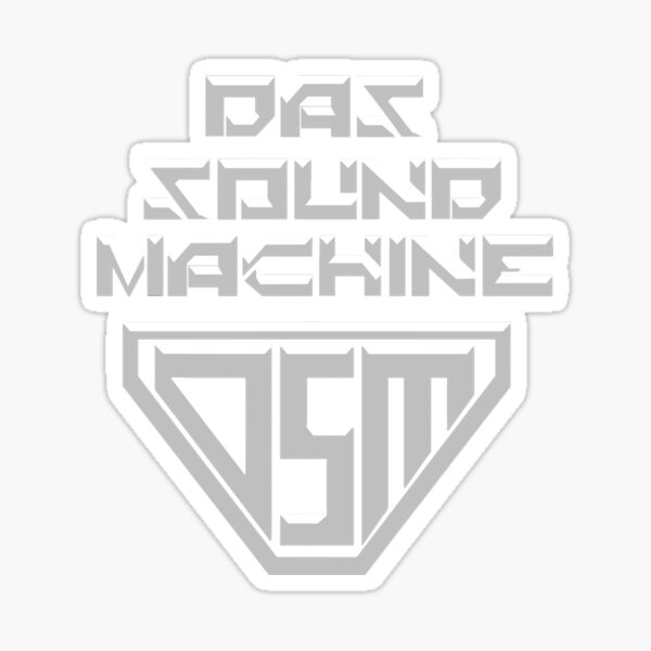 "Das Sound Machine " Sticker for Sale by boreykgasho | Redbubble