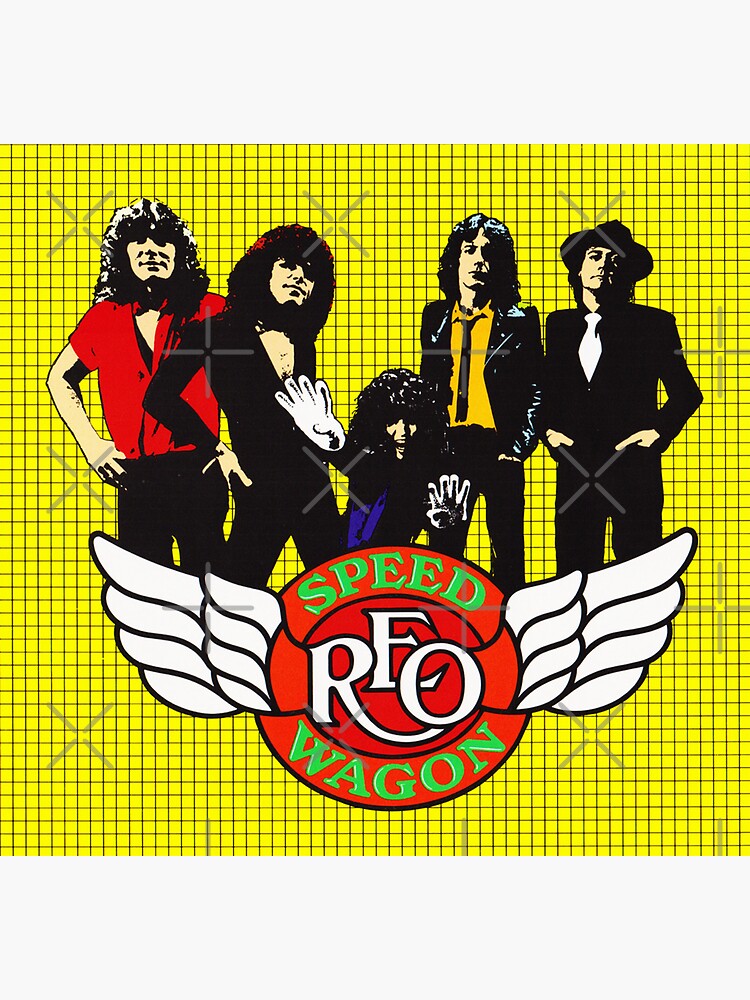 "Reo SpeedWagon" Sticker for Sale by aeason98 | Redbubble