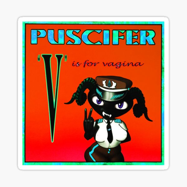 "PUSCIFER' BEST TRENDING COVERS" Sticker for Sale by valgaylord | Redbubble
