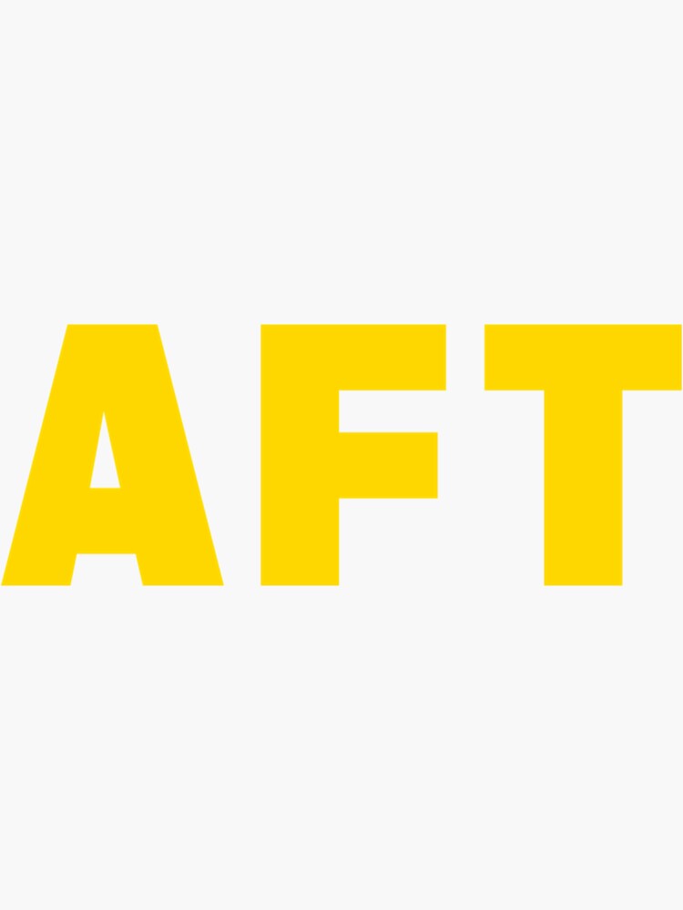 "AFT ATF " Sticker for Sale by Melissa6Lewis | Redbubble