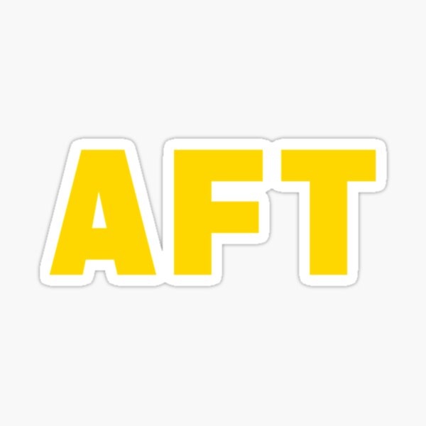 "AFT ATF " Sticker for Sale by Melissa6Lewis | Redbubble