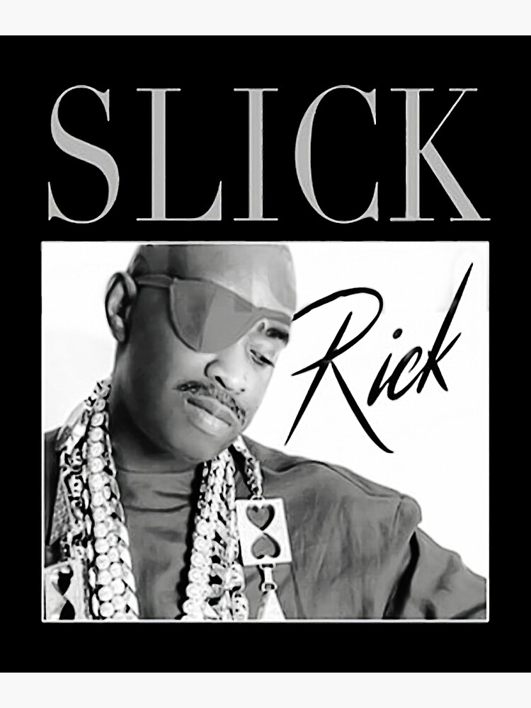 "Slick Rick SLICK RICK 90s Retro Vintage" Poster for Sale by Renayohannon | Redbubble