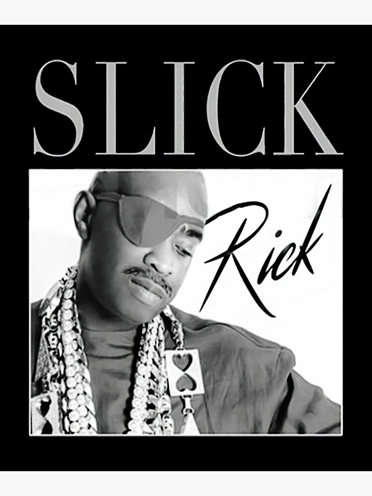 "Slick Rick SLICK RICK 90s Retro Vintage" Sticker for Sale by ...