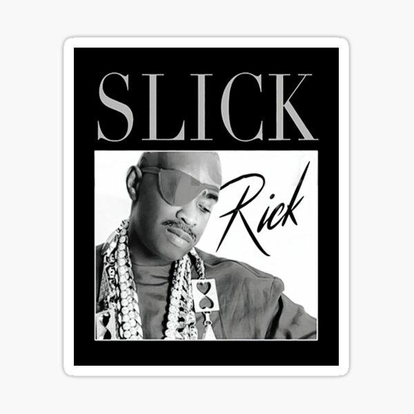 "Slick Rick SLICK RICK 90s Retro Vintage" Sticker for Sale by ...