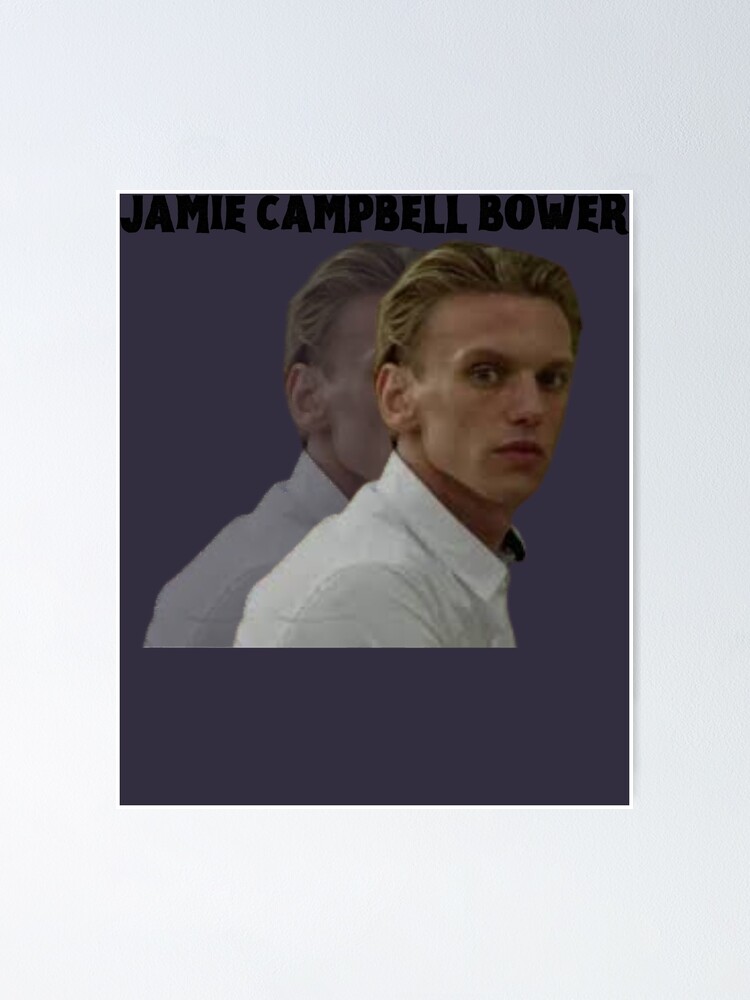 "Retro jamie campbell bower" Poster for Sale by AdelaPruvost | Redbubble