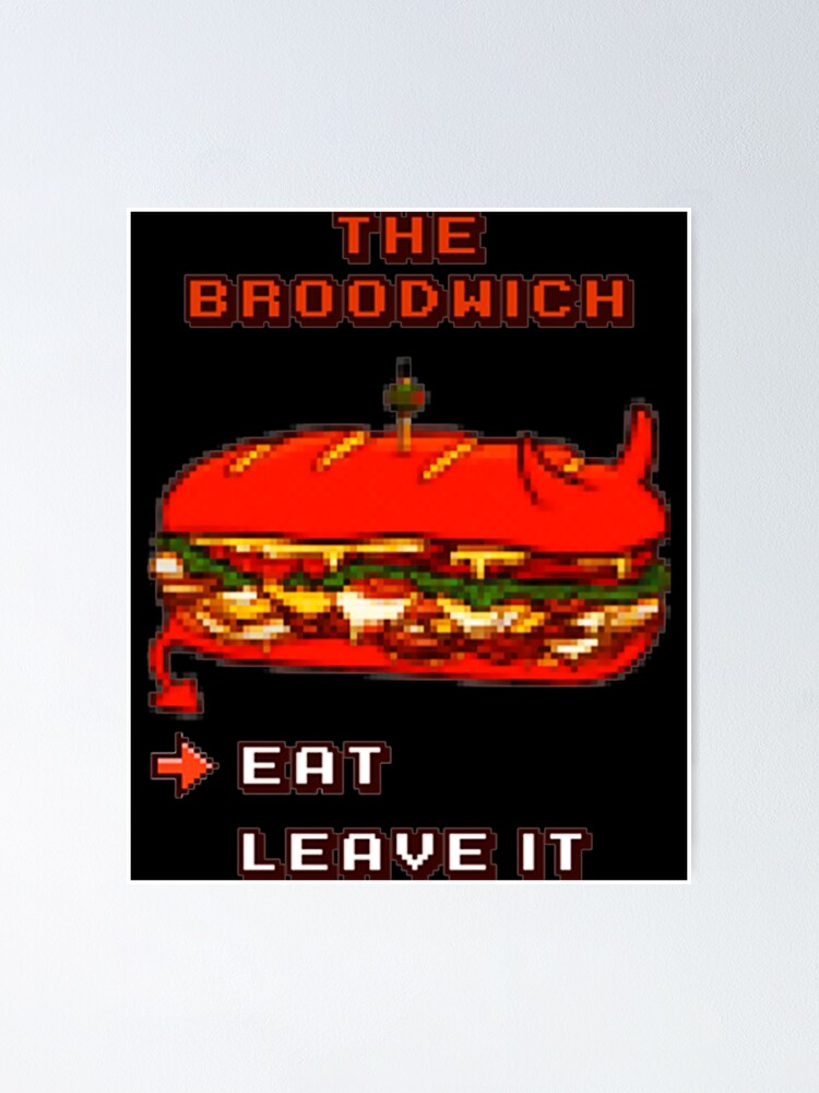 "Aqua Teen Hunger Force Behold the Broodwich" Poster for Sale by ...