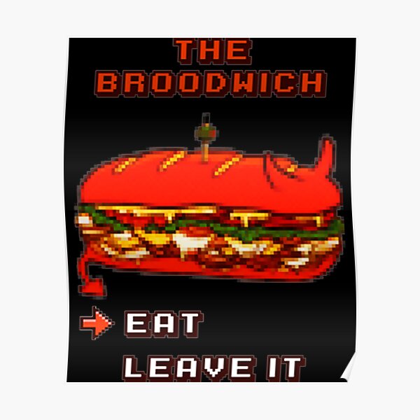 "Aqua Teen Hunger Force Behold the Broodwich" Poster for Sale by ...