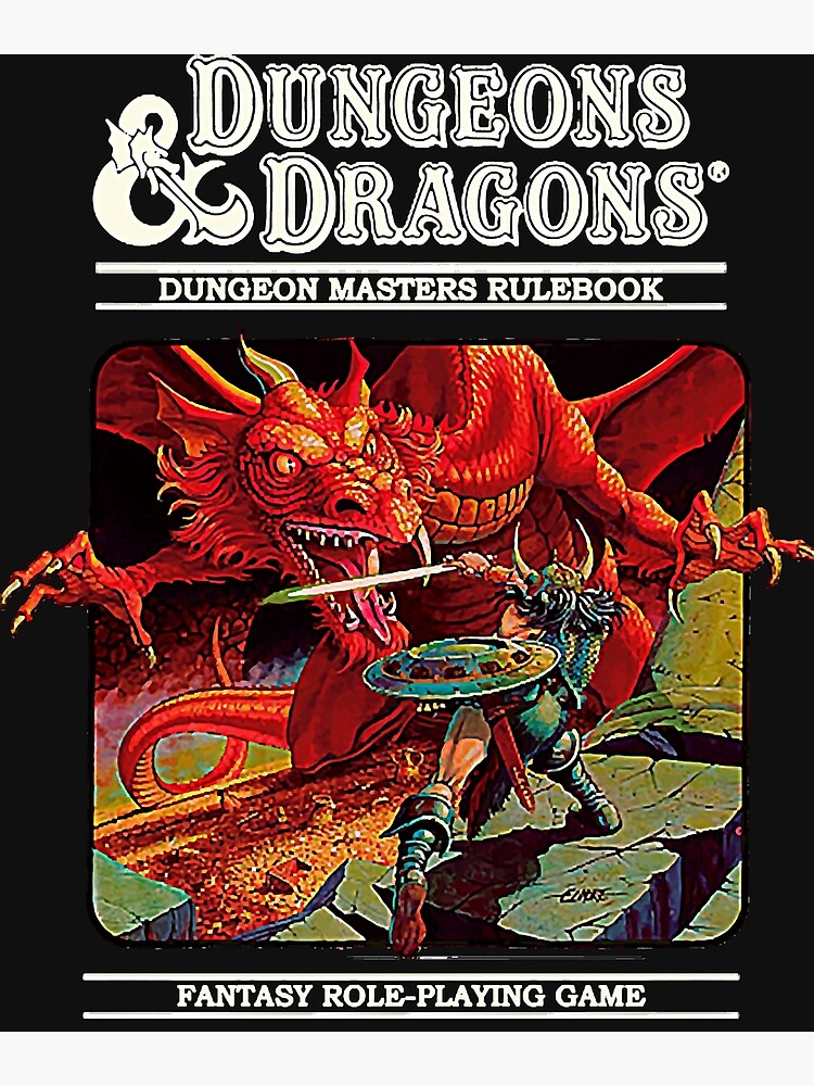 "Dungeons and dragons dm rulerbook cover" Poster for Sale by Perella ...