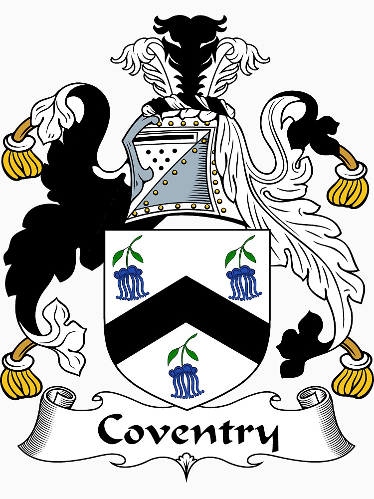 "Coventry" T-shirt for Sale by HaroldHeraldry | Redbubble | family t ...