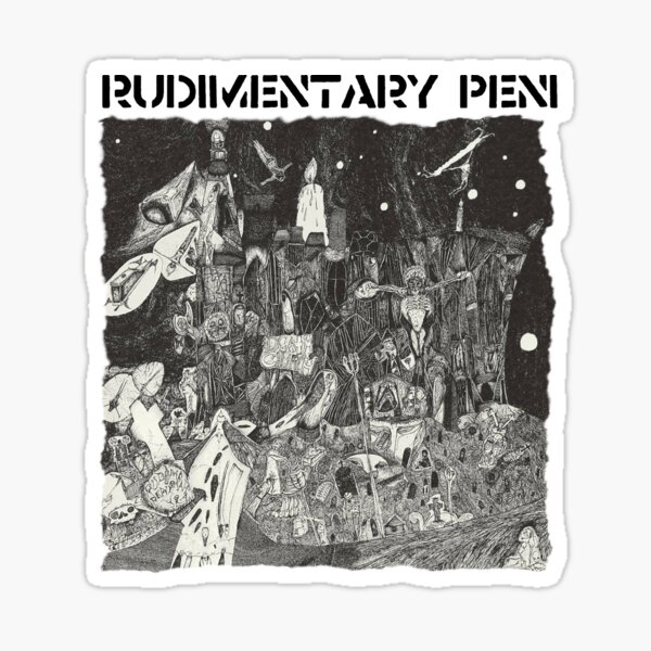 "Rudimentary Peni" Sticker for Sale by TamtamTown | Redbubble