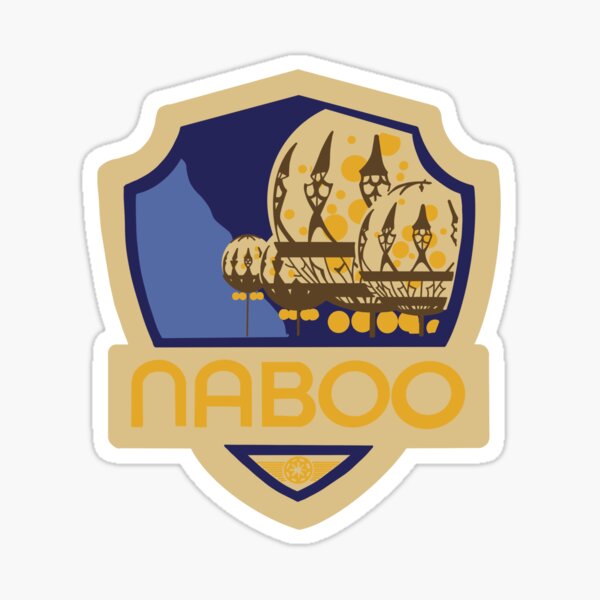 "Naboo Sticker" Sticker for Sale by erinrankins | Redbubble