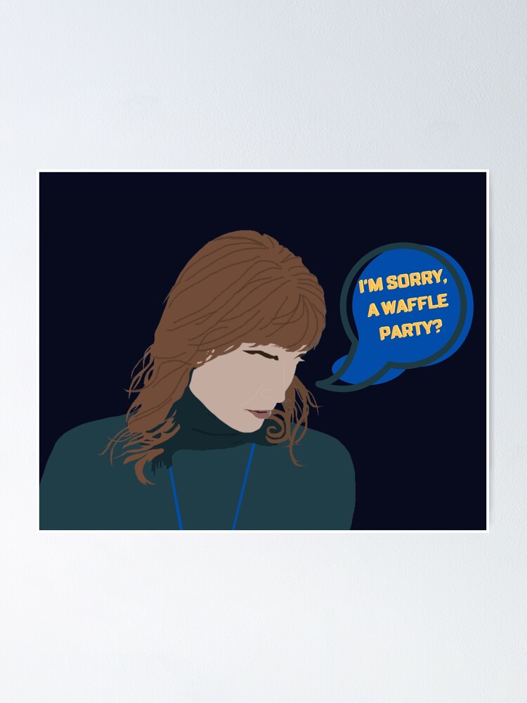 "Lumon Industries Helly R WAFFLE PARTY" Poster for Sale by Stickerm4ni4 ...