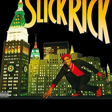 "Slick Rick Slick Rick Fan" Sticker for Sale by Renayohannon | Redbubble