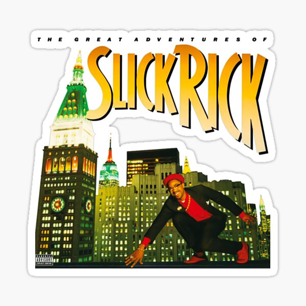 "Slick Rick Slick Rick Fan" Sticker for Sale by Renayohannon | Redbubble