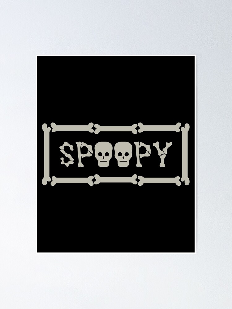 "2 SPOOPY" Poster by mcoraci | Redbubble