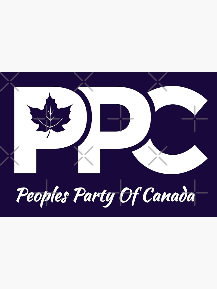 "PPC Peoples Party Of Canada Logo " Sticker for Sale by Design-Maniya ...