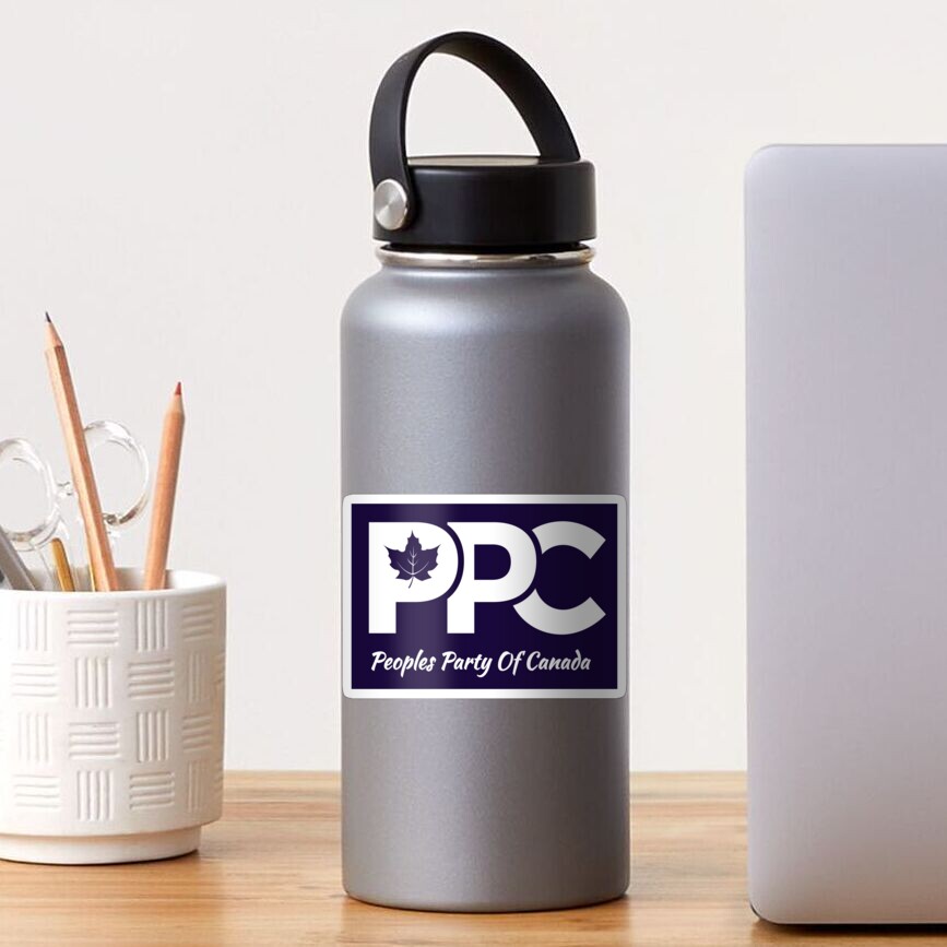 "PPC Peoples Party Of Canada Logo " Sticker for Sale by Design-Maniya ...
